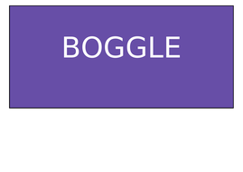 Boggle Display | Teaching Resources