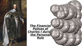 King Charles I - Finance and Religion | Teaching Resources