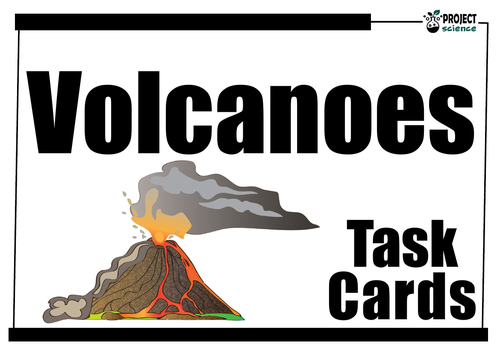 Volcanoes Task Cards | Teaching Resources