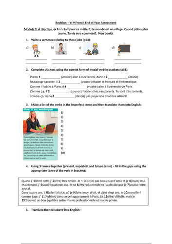 Studio 3 Modules 1 - 4 Revision Pack | Teaching Resources