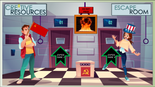 Superpower Relations 1941 - 1991 Cold War Escape Quiz | Teaching Resources