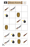 Pirate Sudoku Games | Teaching Resources