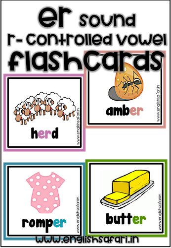 Bossy R words flashcards | Teaching Resources