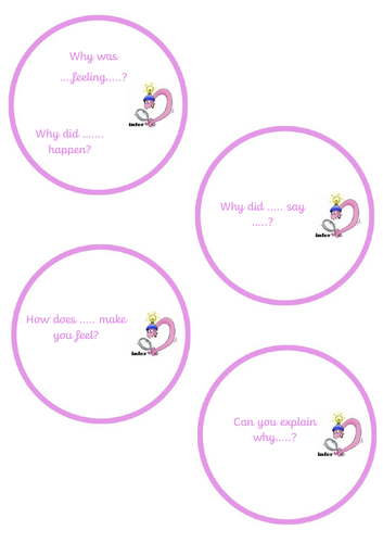 VIPERS reading comprehension question sticks | Teaching Resources