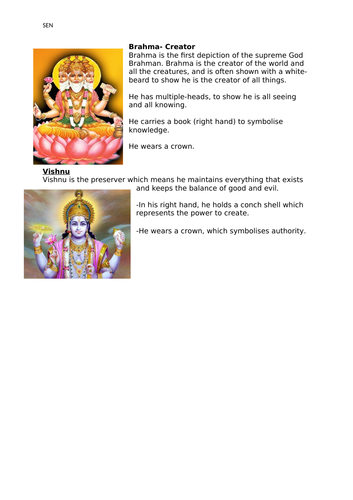 Hinduism full lesson pack | Teaching Resources