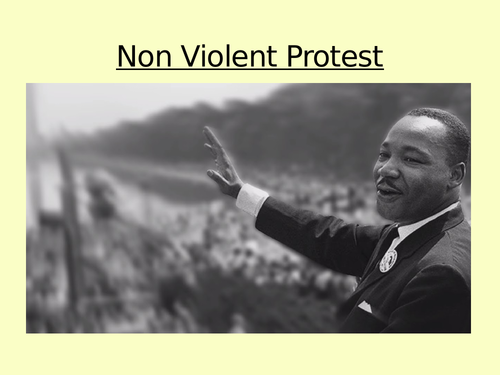 Civil Rights- Non-Violent Protest | Teaching Resources