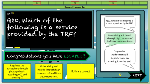 GCSE Geography Revision Escape Quiz Hazards Coasts Rainforests ...