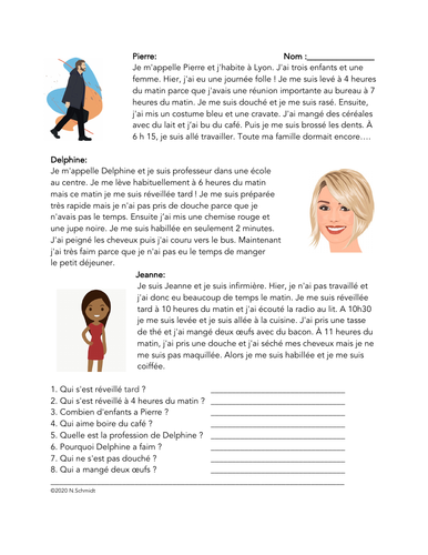 French Reflexive Verbs Bundle: TOP 4 Resources @25% off ! | Teaching ...