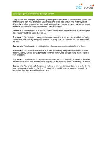 GCSE Film Studies Week one and two of component 3 screenplay unit ...