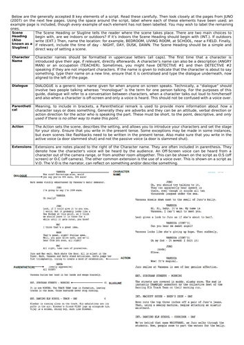 Week 5 and 6 GCSE Film Studies screenplay unit Eduqas | Teaching Resources