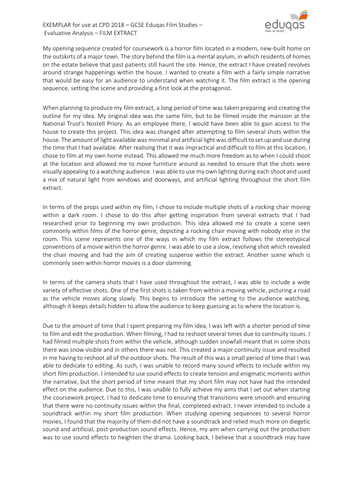 Eduqas GCSE Film Studies Screenplay Unit Bundle | Teaching Resources