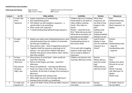 Reception Maths planning - Sequencing | Teaching Resources