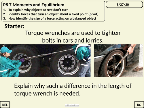 KS4 GCSE Physics AQA P8 Forces in Balance Physics Only 3PPTS 9WS 9MS ...