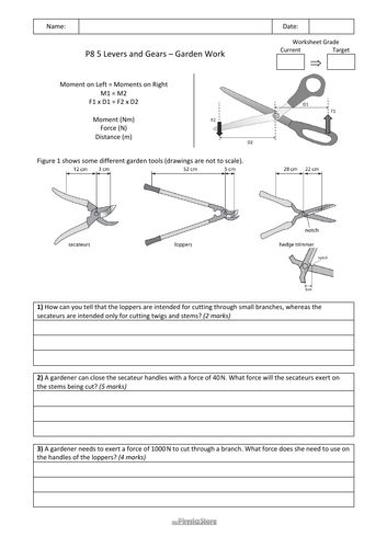 KS4 GCSE Physics AQA P8 Forces in Balance Physics Only 3PPTS 9WS 9MS ...