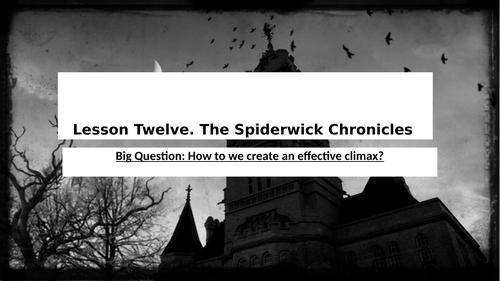 Gothic fiction home learning/ e-learning. 13 Lessons. KS3 | Teaching ...