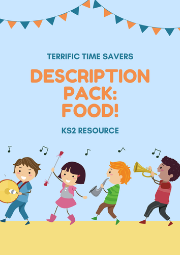 Describing food & drink - word mat | Teaching Resources