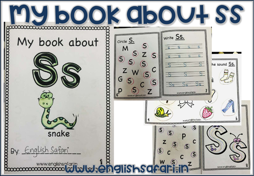 My book about phonics beginning sound s | Teaching Resources