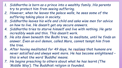 The Buddha - The Life of Siddhartha Gautama! | Teaching Resources