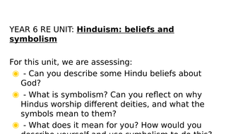 RE KS2 Hinduism unit | Teaching Resources