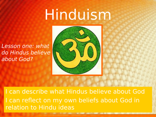 RE KS2 Hinduism unit | Teaching Resources