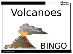 Volcanoes Bingo | Teaching Resources