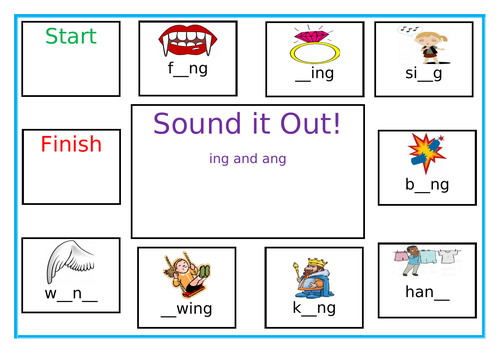 Sound It Out Phonics Board Game | Teaching Resources