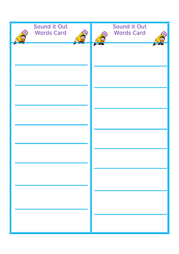 Sound It Out Phonics Board Game | Teaching Resources