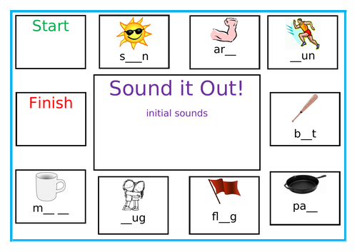 Sound It Out Phonics Board Game | Teaching Resources