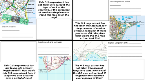 National 5 coasts: Mapping features | Teaching Resources