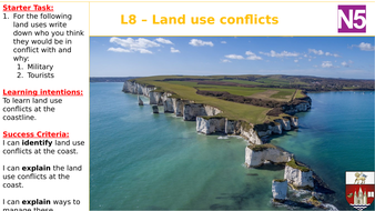 National 5 coasts: Land use conflicts | Teaching Resources