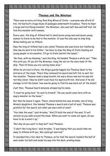 Greek Myths KS2 | Teaching Resources