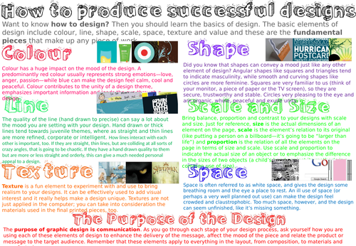 How to create successful designs | Teaching Resources