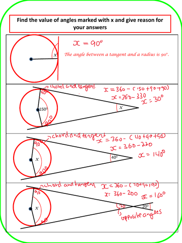 Circle Theorem: alternate segment and tangent chord theorem | Teaching ... Circle Theorem: alternate segment and tangent chord theorem | Teaching ...