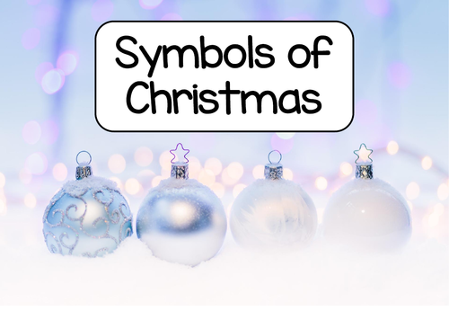 Christmas symbols display - RE | Teaching Resources
