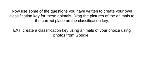 Year 6 Science Classification Living Things and Their Habitats ...