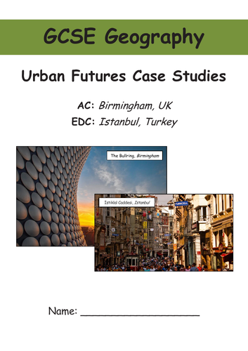 Case Study Booklet and Mark Scheme: Istanbul and Birmingham | Teaching ...
