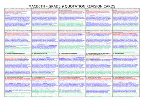 Macbeth Scheme of Learning. Lesson on every scene. | Teaching Resources