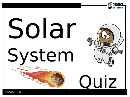 Solar System Quiz | Teaching Resources