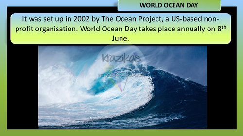 World Oceans Day | Teaching Resources