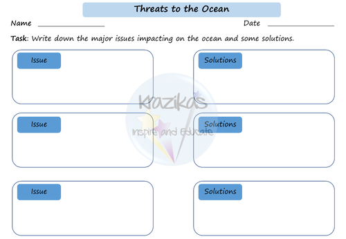 World Oceans Day | Teaching Resources