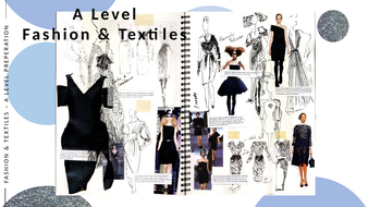 A Level Fashion & Textiles Pre Course preparation - Power Point ...