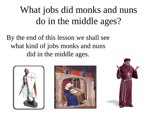 Medieval Monestries - Religion in the Middle Ages | Teaching Resources
