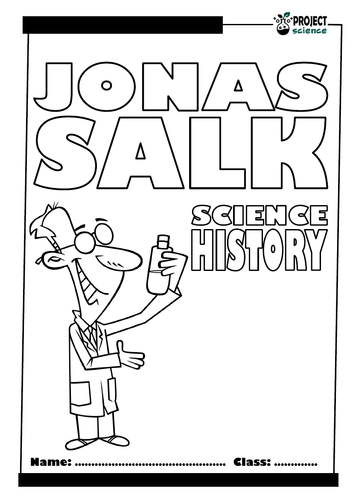 Jonas Salk Biography Activity | Teaching Resources