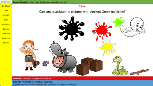 The Roman Empire's Influence on Medicine | Teaching Resources
