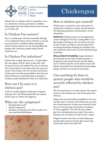 Short term conditions requiring additional care and support | Teaching ...