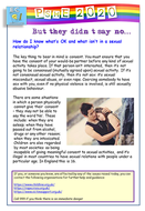 PSHE Workbook : Consent + Boundaries | Teaching Resources