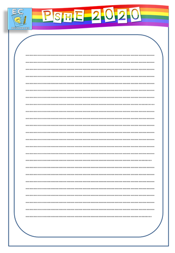 PSHE Workbook : Consent + Boundaries | Teaching Resources