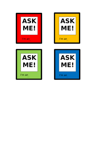 ASK ME IM AN EXPERT | Teaching Resources