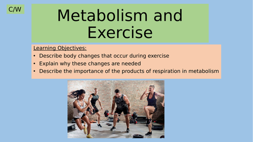 Metabolism and Exercise GCSE Full Lesson | Teaching Resources