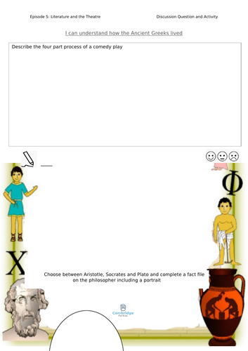 Greek Theatre & Literature | Distance Learning | Audio & Comprehension ...